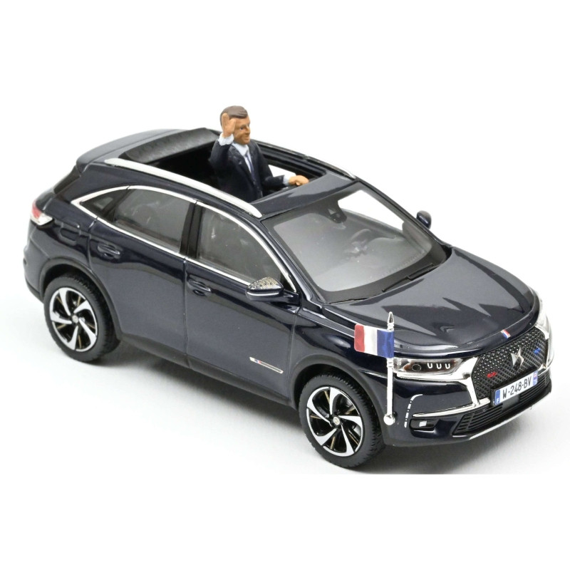 Miniature CITROEN DS 7 CROSSBACK PRESIDENTIEL 2017 AVEC FIGURINE DU ...