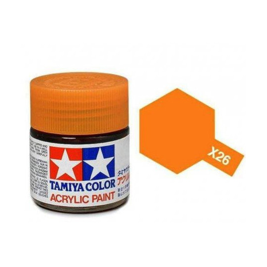 TAMIYA X26 ORANGE TRANSLUCIDE