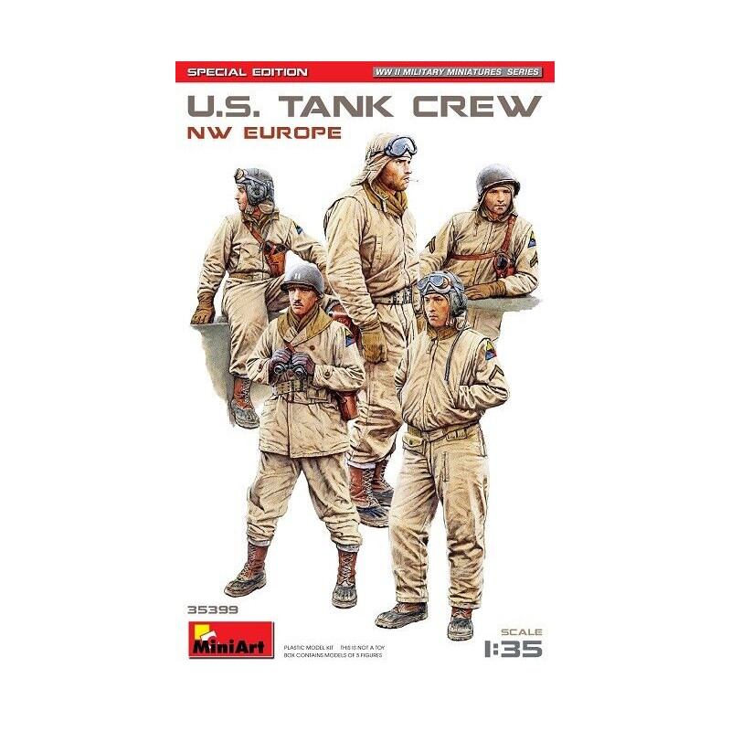 Maquette EQUIPAGES DE CHAR US 1/35 MINIART