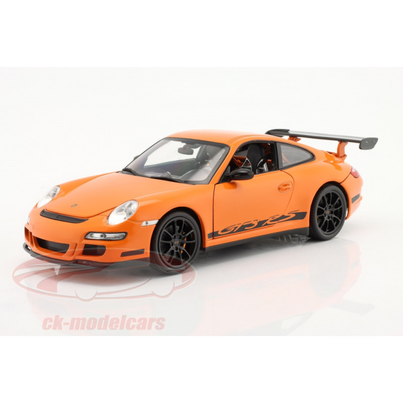 Miniature PORSCHE 911 997 GT3 RS 2007 1/18 WELLY