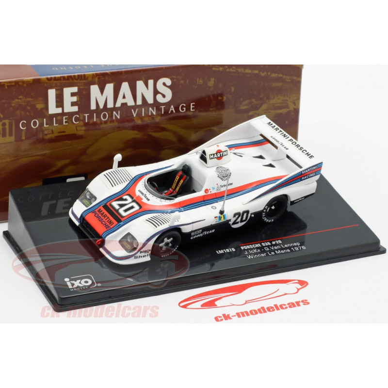 MINIATURE PORSCHE 936 N°20 24H DU MANS 1976 1ER 1/43 IXO