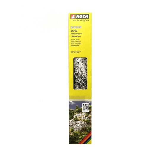 Miniature FEUILLE DE ROCHER A FROISSER 45CM X 25.5CM 1/87 NOCH