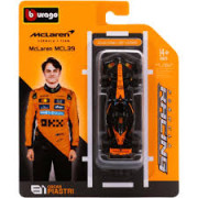 Miniature MCLAREN F1 MCL39 TEAM MCLAREN N°81 OSCAR PIASTRI 2025 1/64 BURAGO